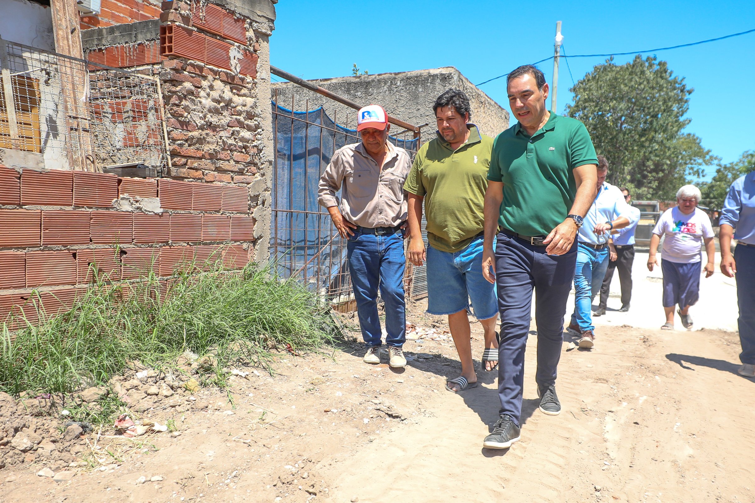 Valdés recorrió obras integrales de desarrollo urbano que realiza la ...