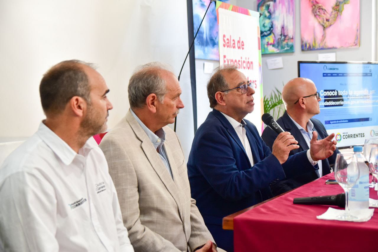 Tassano en la presentación del Mes de Corrientes: “Somos una ciudad ...